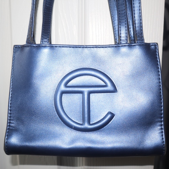 Telfar | Bags | Telfar Shopping Crossbody Bag Cobalt | Poshmark